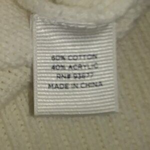 STYLUS | Sweaters | Stylus Womens White Long Sleeve Crewneck Pullover ...